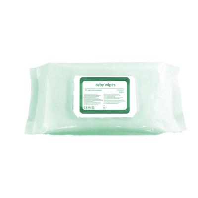 China Baby wet wipe made for Sensitive Skin with Flip Top Dispenser for sale