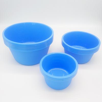 China Medical Customized Transparent Disposable Plastic Gallipot for sale