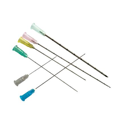 China blunt cannula 25g medical sterile blunt micro cannula filler for sale