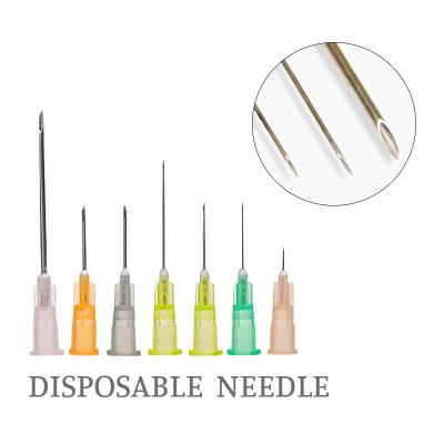 China hypodermic needle manufacturing 23g 60mm hypodermic sharp needless for meso for sale