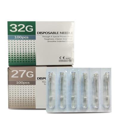 China hypodermic needle manufacturing 23g 60mm hypodermic sharp needless for meso for sale
