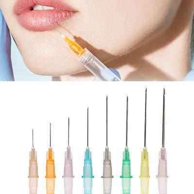 China disposable needle sizes hydra stamp micro needle mesotherapi 6mm needle for mesotherapy injection for sale