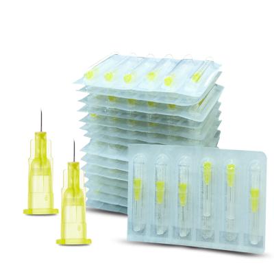 China Agulha hipodérmica de aço inoxidável da agulha 23g 60mm do OEM micro à venda