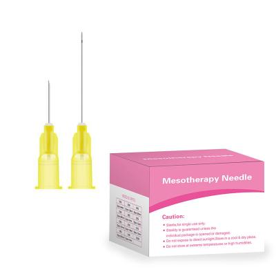 China Agulha hipodérmica estéril 31G 2mm da segurança alta 4mm 32G 1.5mm para o corpo da cara à venda