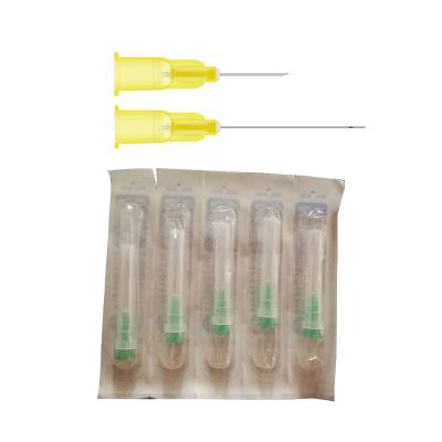 China Agulha hipodérmica estéril 31G 2mm da segurança alta 4mm 32G 1.5mm para o corpo da cara à venda
