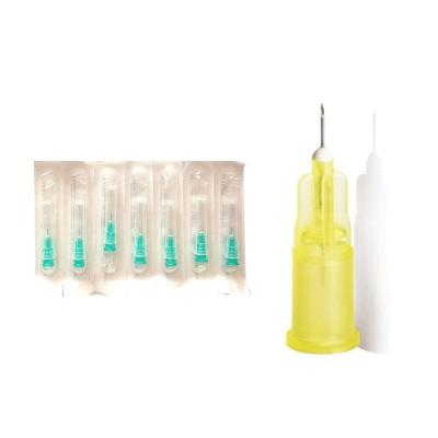 China Agulha hipodérmica estéril 31G 2mm da segurança alta 4mm 32G 1.5mm para o corpo da cara à venda