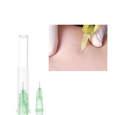 China arma meso da terapia do injetor de Prp da arma de 34g 4mm Mesotherapy mono agulha hipodérmica descartável da multi à venda