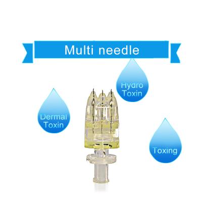 China 1.2mm 34G Crystal Multi Injector Needles 9 Pins Injection Multi Needle For Beauty Facial Skin Care for sale