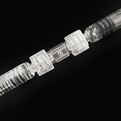 Cina medical PP material double female luer lock connector for syringe in vendita