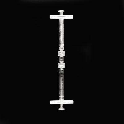 Cina medical PP material double female luer lock connector for syringe in vendita