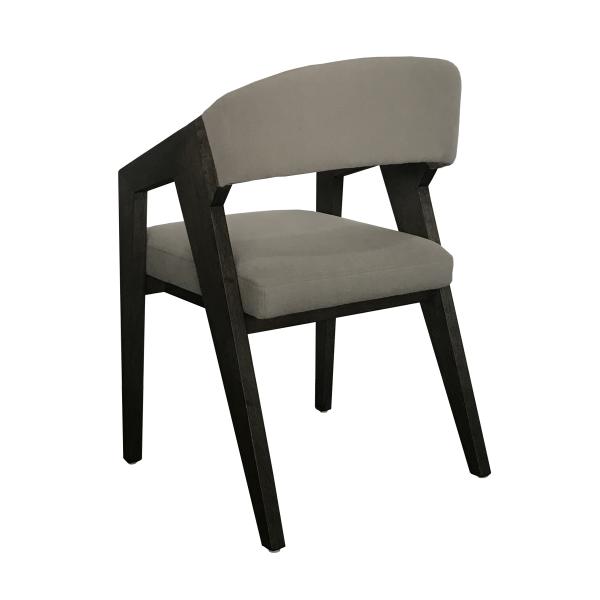 Quality Curved Back Upholstered Dining Armchair CYC-025 for sale