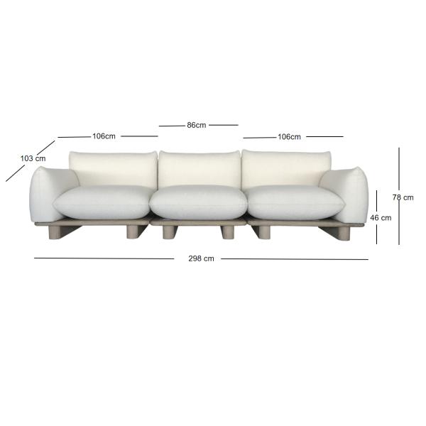 Quality Customization Sofa With Wood Legs Long Lasting Comfort Modular Sofa Set for sale