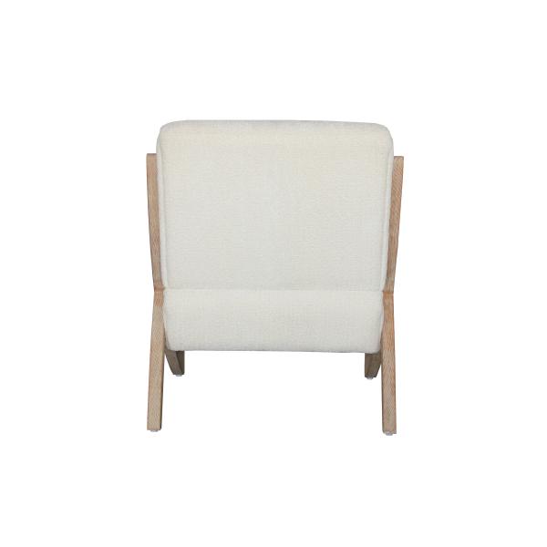 Quality Scandinavian Solid Wood Upholstered Lounge Chair CYC-005 for sale