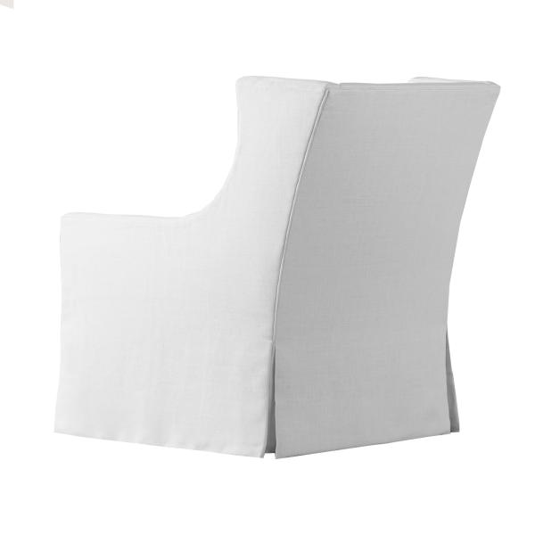 Quality Transitional Skirted Wingback Accent Chair, Single Seat – LG-5002 for sale