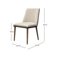 China High-Back Solid Wood Upholstered Dining Chair CYC-022 for sale