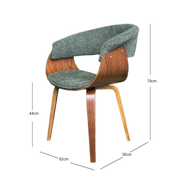 Quality Bentwood Upholstered Dining Armchair BW-500 for sale
