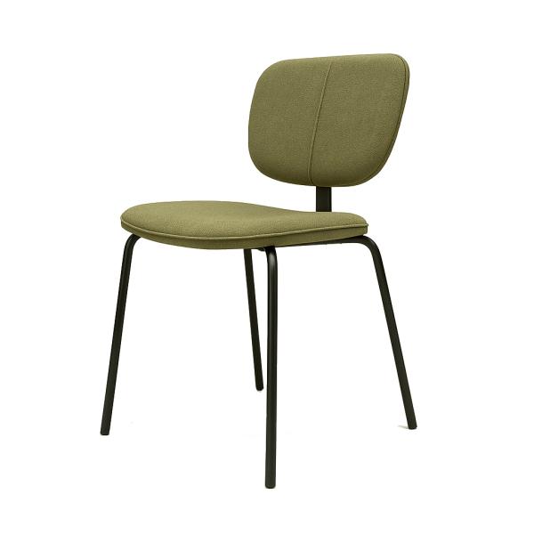 Quality Upholstered Metal Dining Chair BW-501 for sale