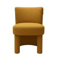 Quality Soft Bentwood Upholstered Dining Chairs Dustproof Mid Century Upholstered Chairs for sale