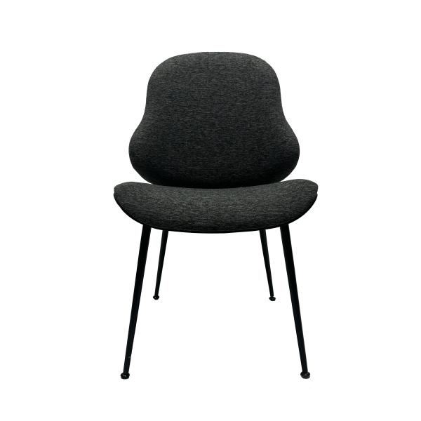 Quality Curved-back Upholstered Dining Chair BW-504 for sale