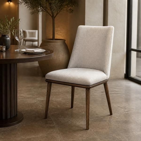 Quality High-Back Solid Wood Upholstered Dining Chair CYC-022 for sale