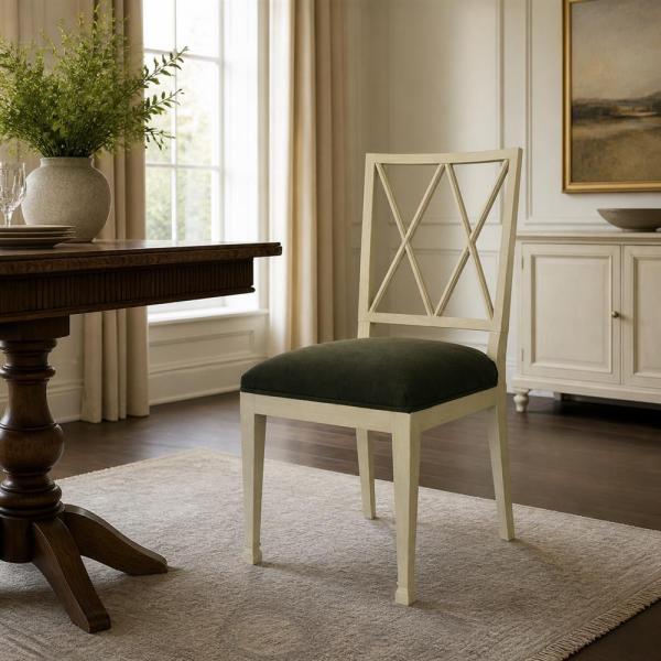 Quality Double-x Back Upholstered Dining Chair CYC-026 for sale