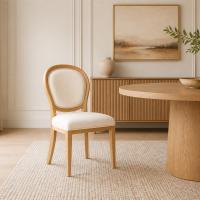 China Oval Upholstered Back Dining Chair   CYC-072 for sale