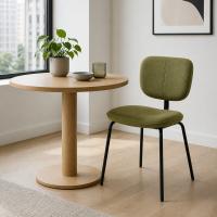 Quality Upholstered Metal Dining Chair BW-501 for sale