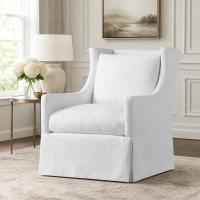 Quality Transitional Skirted Wingback Accent Chair, Single Seat – LG-5002 for sale