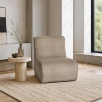 Quality Modern Armless Corduroy Accent Chair, Single Seat – LG-5009 for sale