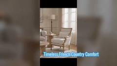 Why does French Country furniture continue to feel relevant in modern interiors?