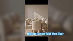 What makes a dining chair truly comfortable?