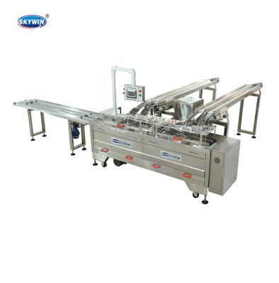 중국 완전 자동 2400 PC / 민 4 레인 비스킷 크림 샌드위칭 기계 판매용