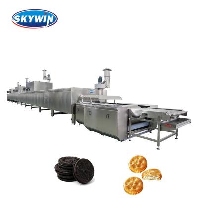 Cina La linea di produzione molle del biscotto di larghezza 1000mm 50 kg/h - 2000 kg/h della fabbricazione di biscotti di Marie machien in vendita