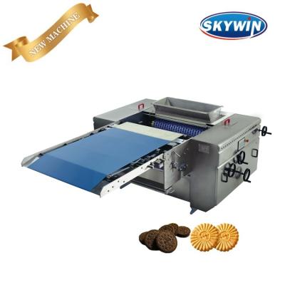 China Automatische 100kg aan 1500kg-het Gas en Elektrisch Type Oven Glucose Biscuit Machine van de Koekjesproductielijn Te koop