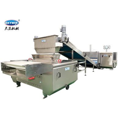Китай Производственная линия печенья ширины 1000mm мягкая 50 kg/h к 2000 Мари kg/H делать печенья machien продается