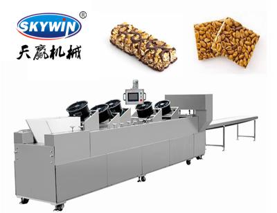 중국 산업적 자동 땅콩 캔디바 기계 곡물 에너지 스틱 판매용