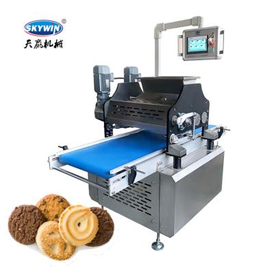 중국 자동 비스킷 기계 400 밀리미터 상업적 쿠키 비스킷 생산 기계 판매용