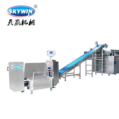 중국 가스와 전기 오븐 글루코스 비스킷 기계 자동 비스킷 마킨 판매용