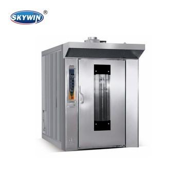 Cina Gas Oven For Bakery Commercial rotatorio commerciale elettrico diesel 8 16 32 64 vassoi in vendita