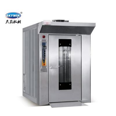 Cina Gas elettrico rotatorio Oven Baking Equipment Rack Oven diesel dei vassoi dell'annuncio pubblicitario 32 in vendita