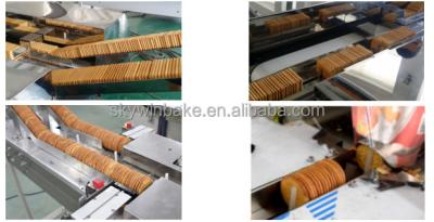 중국 기계 곡물 막대기 포장기 단일 위상을 만드는 작은 연약한 건빵 판매용