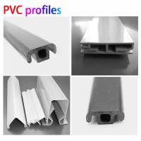 China Plastic Profiles Rigid And Soft PVC Window Door Profiles Insulation Function building material for sale