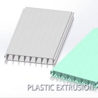China Partition Wall Plastic Extruded Profiles Extruded Polycarbonate Sheet for sale