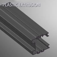 China ABS PVC Plastic Extruded Window Frame Screen Door Extrusion Profile for sale
