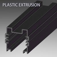 China ABS PVC Plastic Extruded Window Frame Screen Door Extrusion Profile for sale