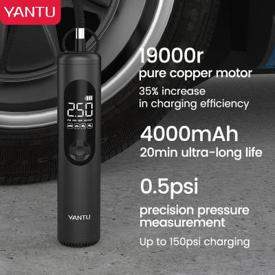 Cina Display digitale senza fili Pompa d'aria gonfiabile elettrica automatica per pneumatici per biciclette e automobili in vendita