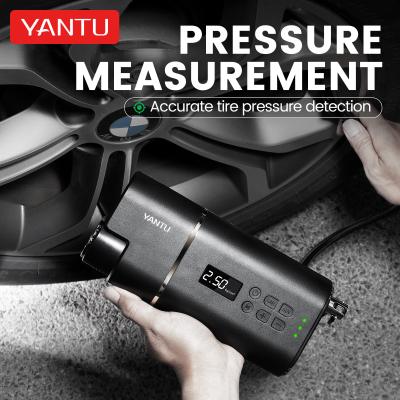 China 2000mAh*3 Battery YANTU A31 12v Cordless Portable Digital Tire Inflator for Universal Car Care for sale