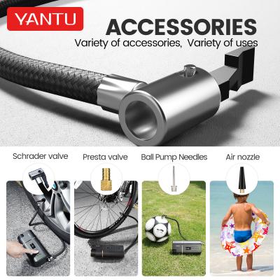 China 2000mAh*3 Battery YANTU A31 12v Cordless Portable Digital Tire Inflator for Universal Car Care for sale