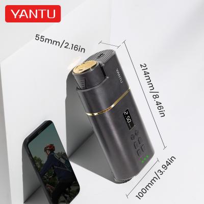 China 2000mAh*3 Battery YANTU A31 12v Cordless Portable Digital Tire Inflator for Universal Car Care for sale