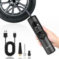 Quality YANTU A23 Portable Wireless Rechargeable Tire Inflator 12V Electric Automatic for sale